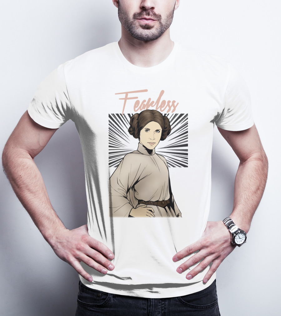 Fearless Princess Leia Iconic Starburst T-Shirt