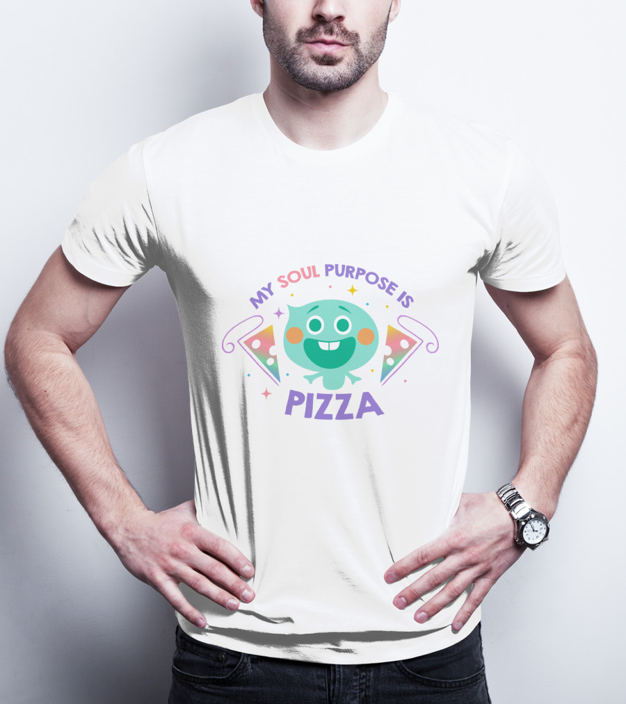 My Soul Purpose Is Pizza Pixar Soul T-Shirt