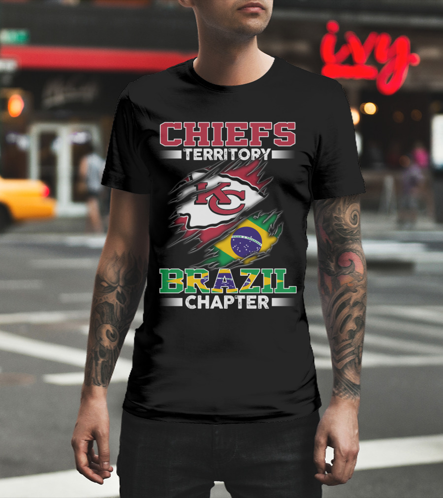 CHIEFS TERRITORY KC BRAZIL CHAPTER T-Shirt