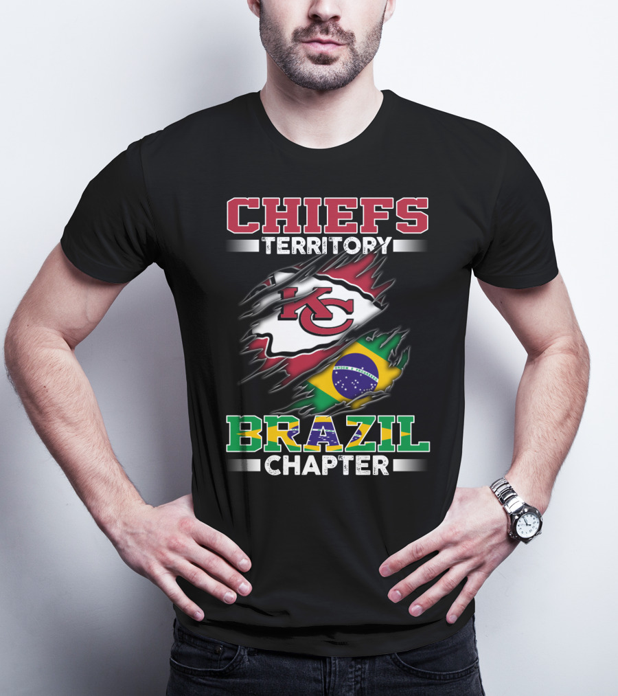CHIEFS TERRITORY KC BRAZIL CHAPTER T-Shirt