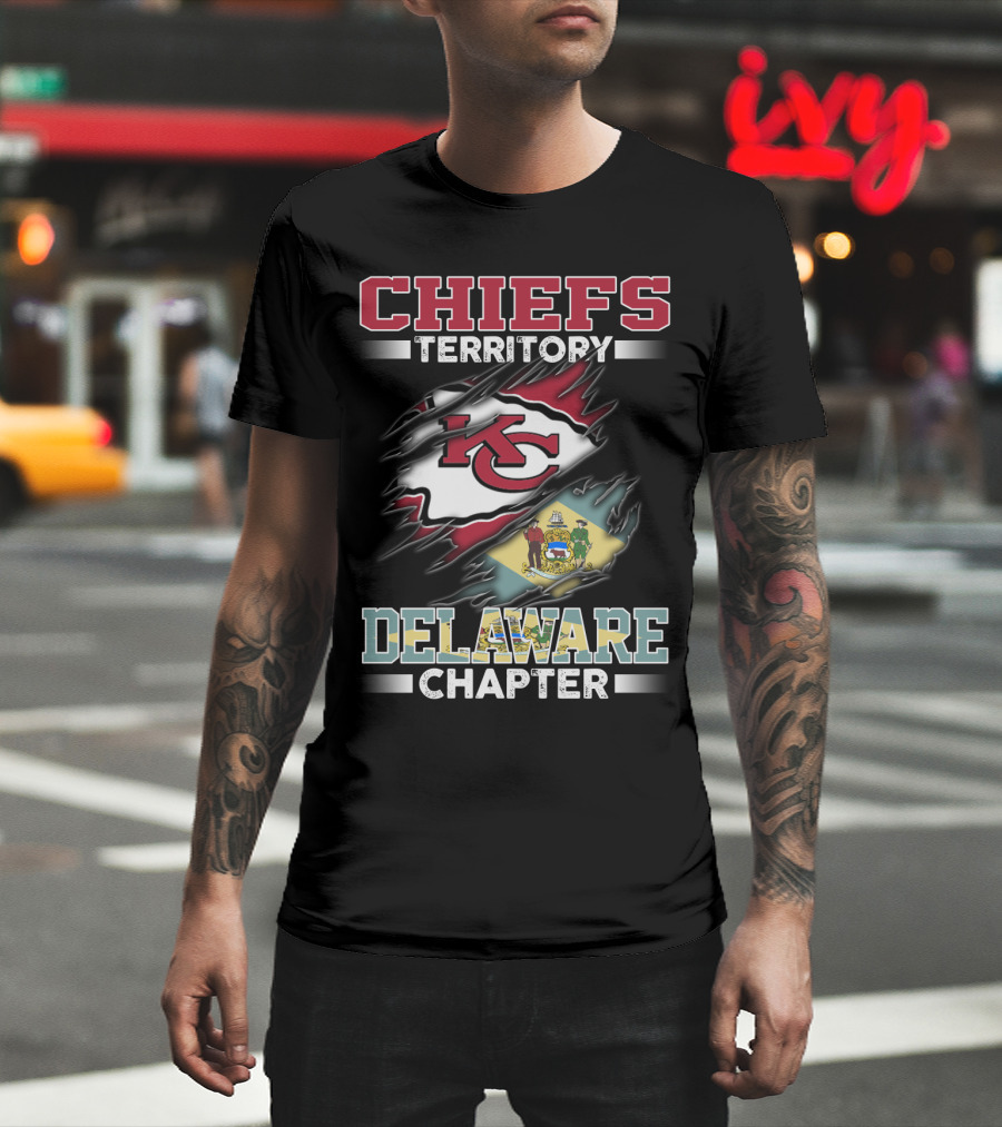 CHIEFS TERRITORY DE DELAWARE CHAPTER KC T-Shirt