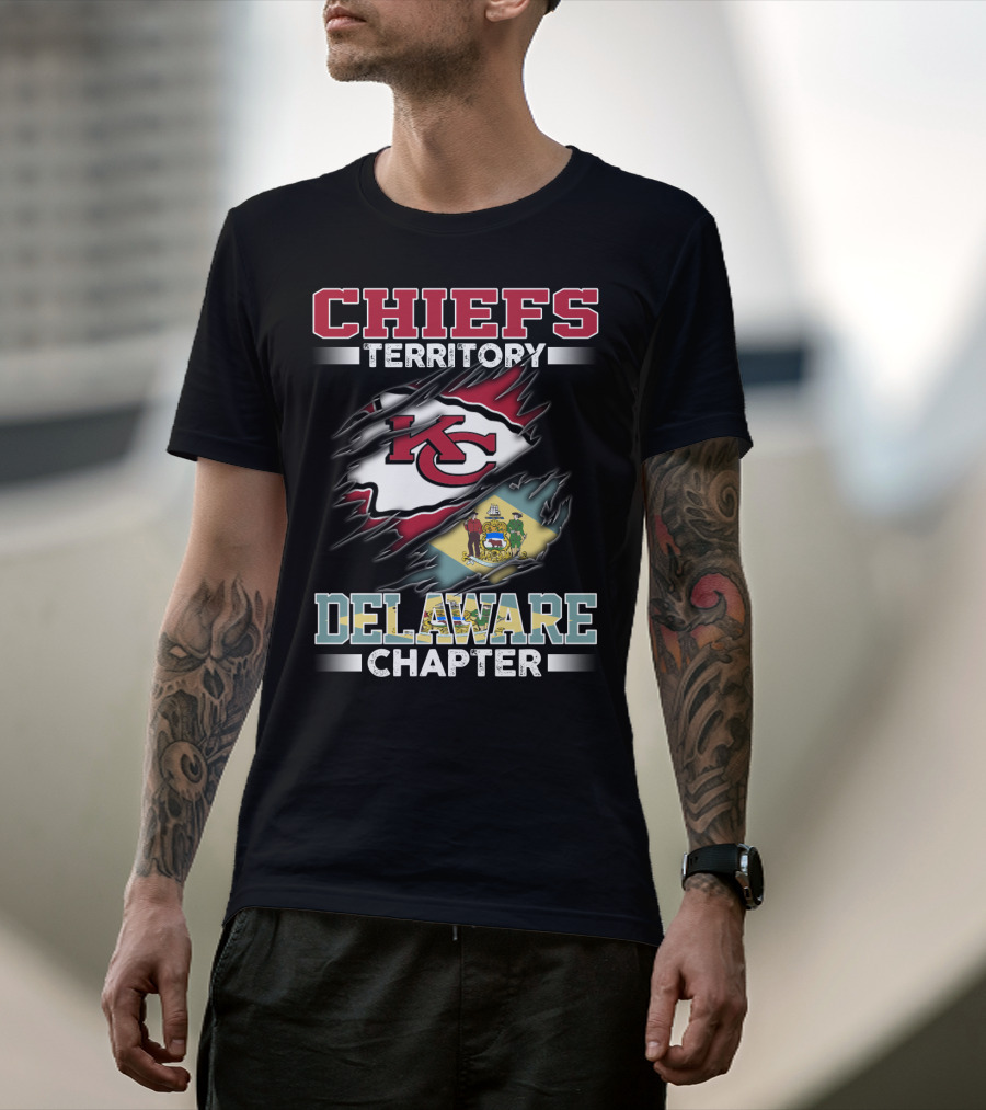 CHIEFS TERRITORY DE DELAWARE CHAPTER KC T-Shirt