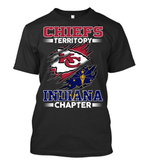 CHIEFS TERRITORY KC INDIANA CHAPTER T-Shirt