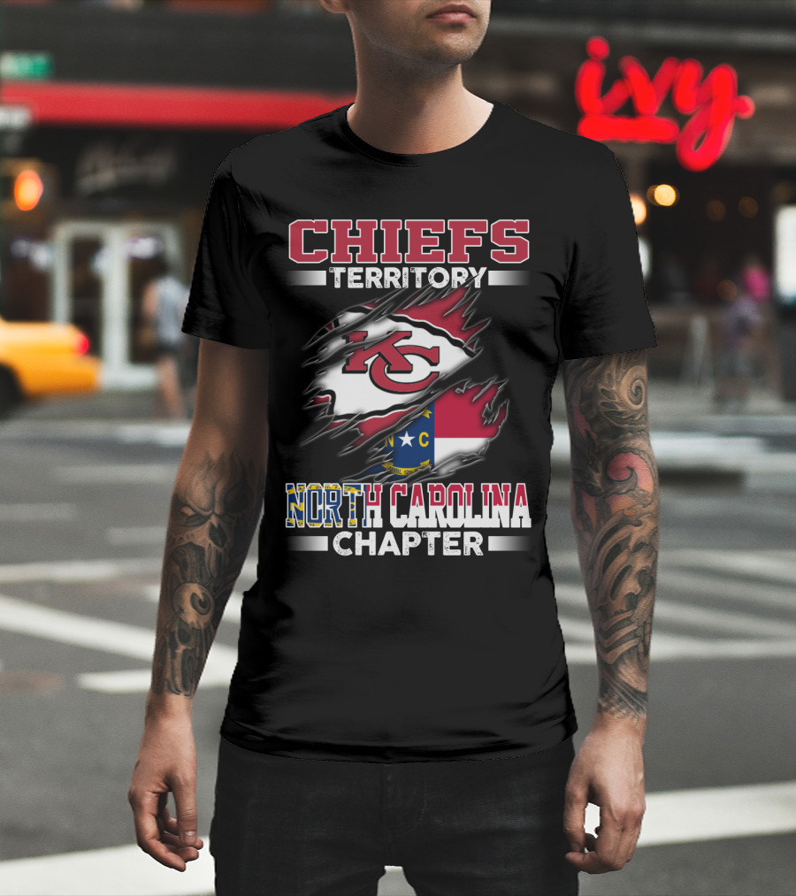 CHIEFS Territory KC North Carolina Chapter T-Shirt