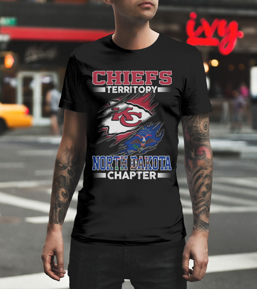 CHIEFS Territory Kansas City North Dakota Chapter T-Shirt