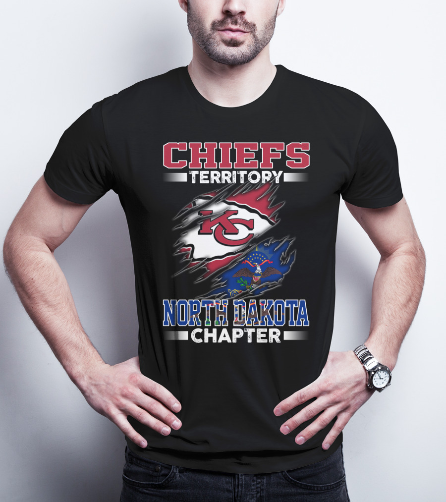 CHIEFS Territory Kansas City North Dakota Chapter T-Shirt