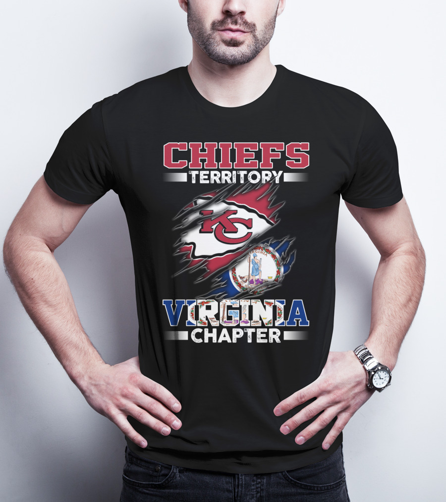 CHIEFS TERRITORY KC VIRGINIA CHAPTER T-Shirt