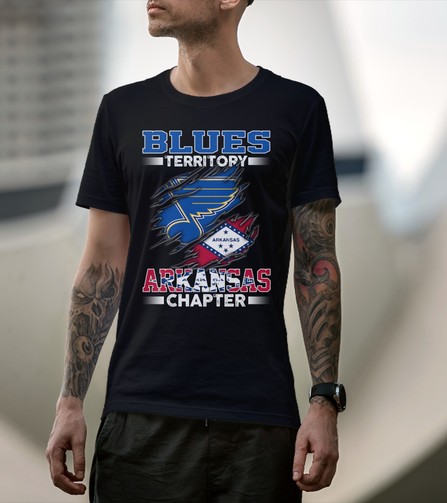 BLUES TERRITORY ARKANSAS CHAPTER T-Shirt