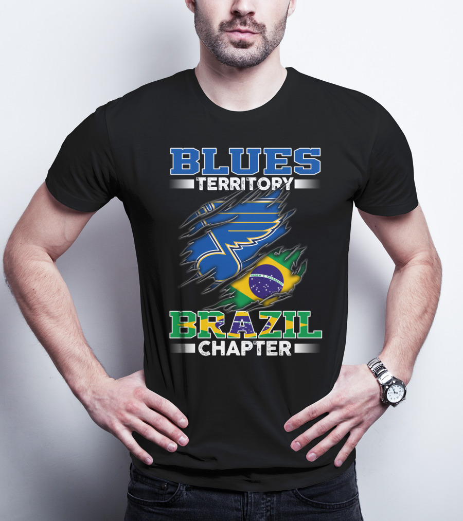 BLUES TERRITORY BRAZIL CHAPTER T-Shirt