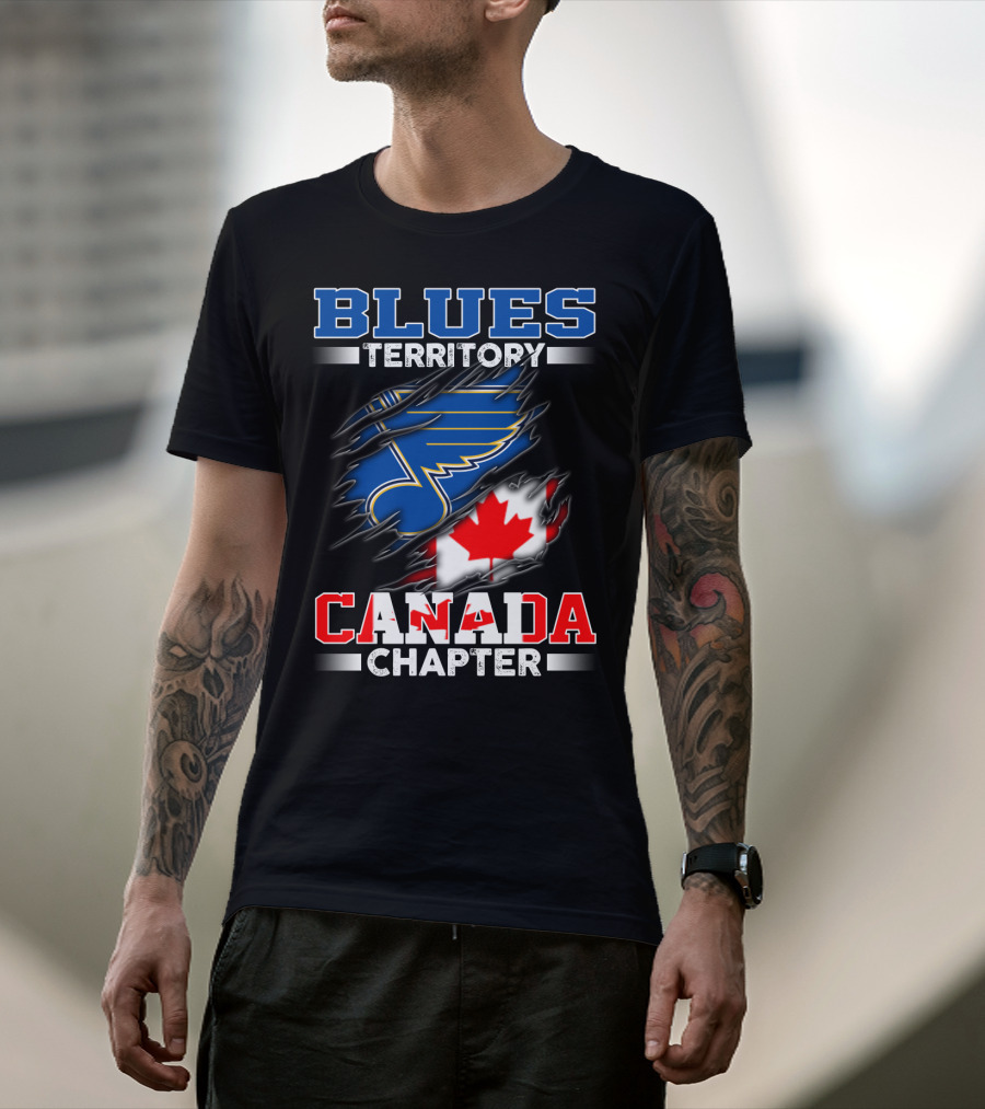Blues Territory Canada Chapter T-Shirt