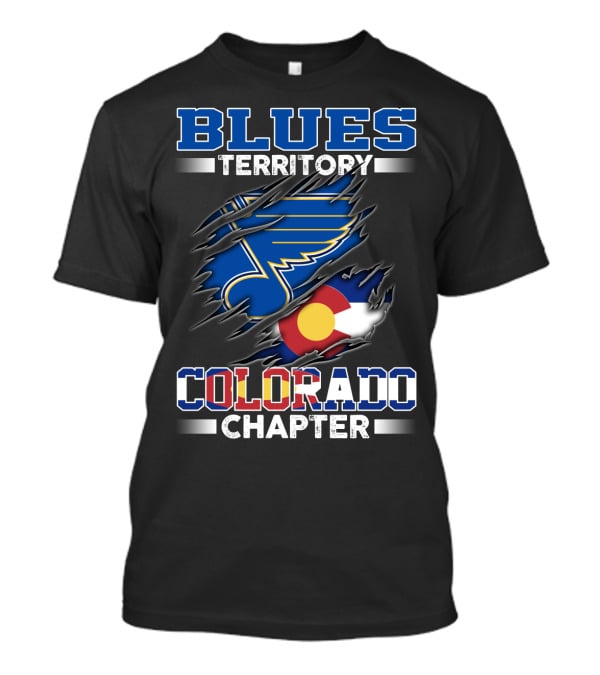 Blues Territory Colorado Chapter T-Shirt