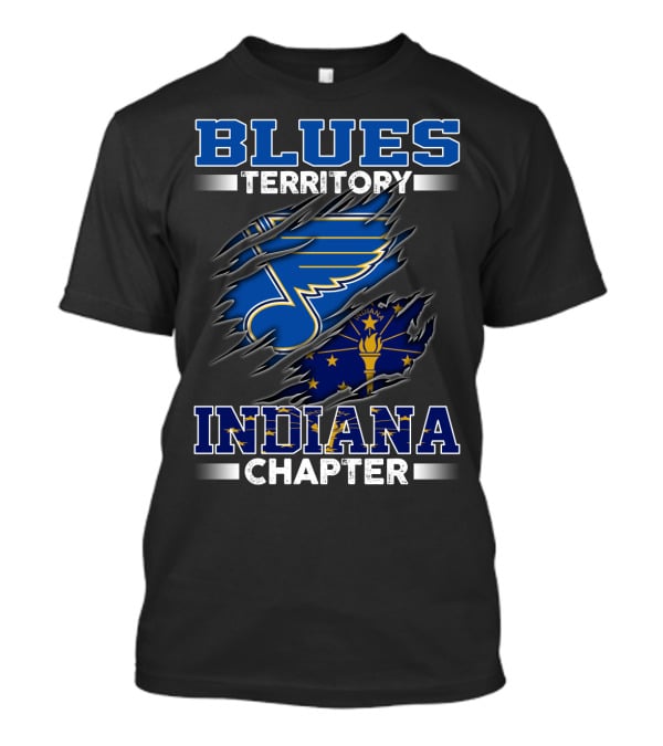 Indiana Chapter Blues Territory T-Shirt