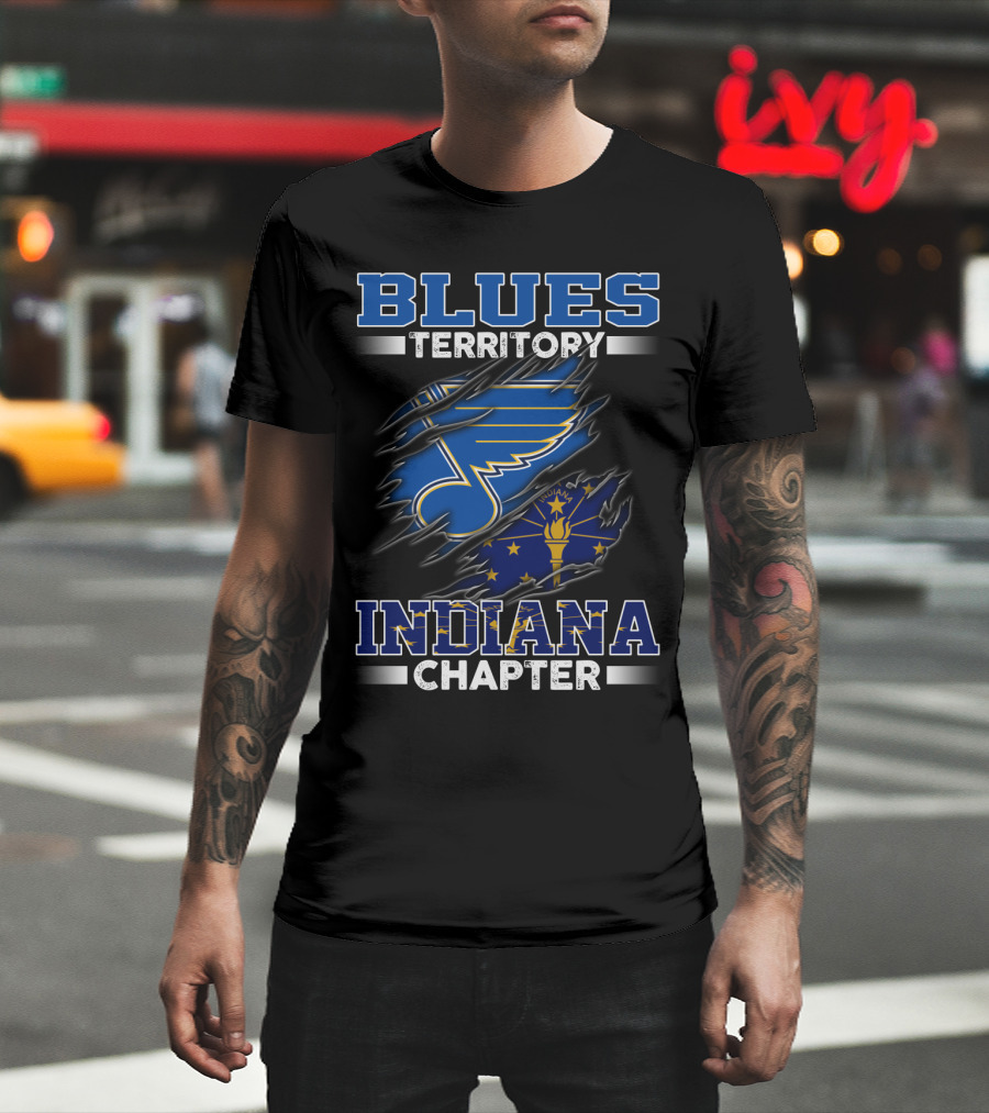 Indiana Chapter Blues Territory T-Shirt