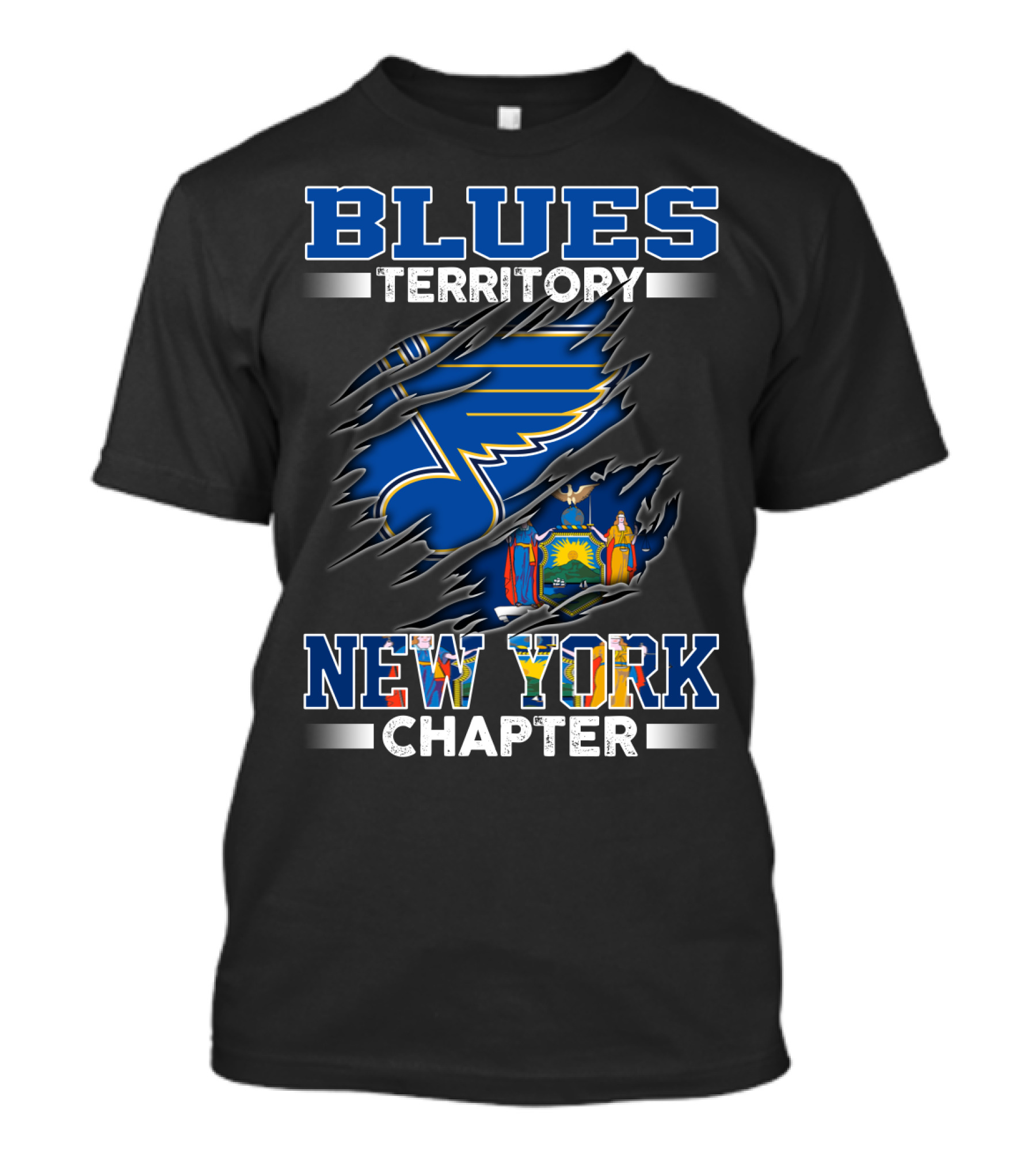 BLUES TERRITORY NEW YORK CHAPTER T-Shirt
