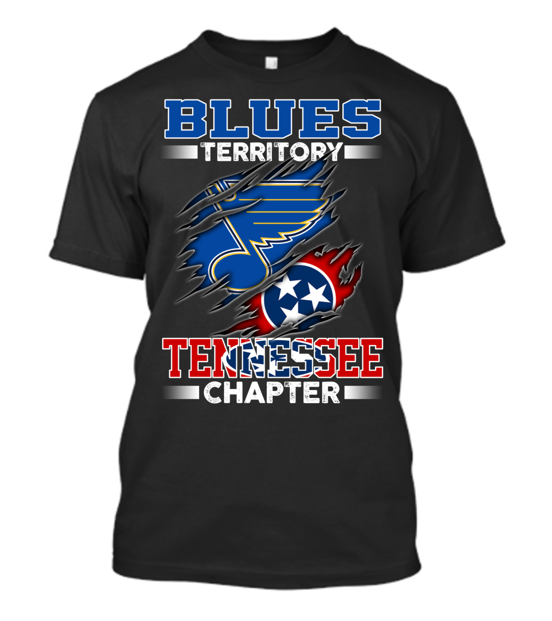 Blues Territory Tennessee Chapter T-Shirt