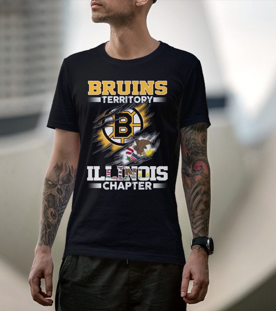 BRUINS TERRITORY ILLINOIS CHAPTER T-Shirt