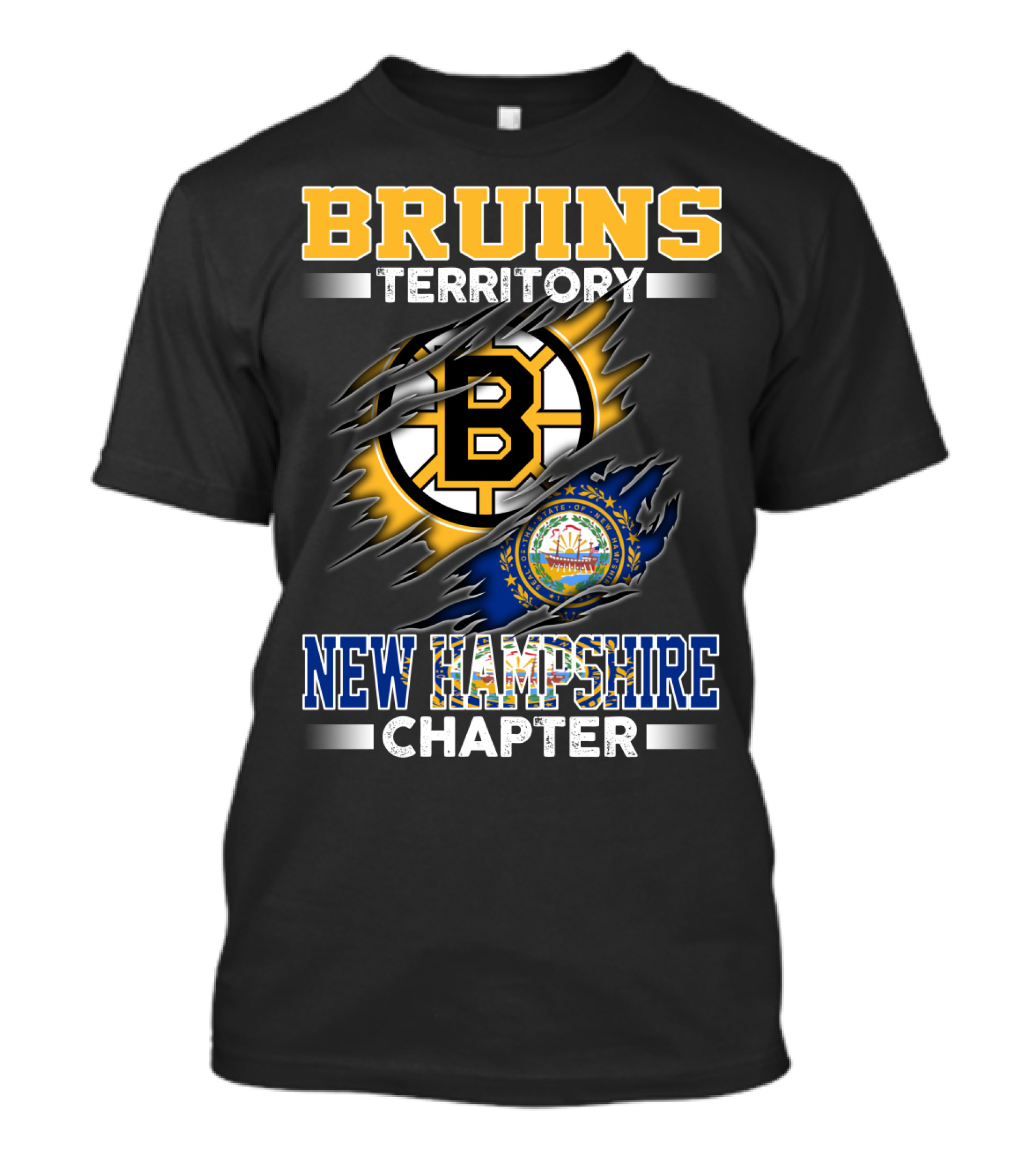 BRUINS Territory New Hampshire Chapter T-Shirt