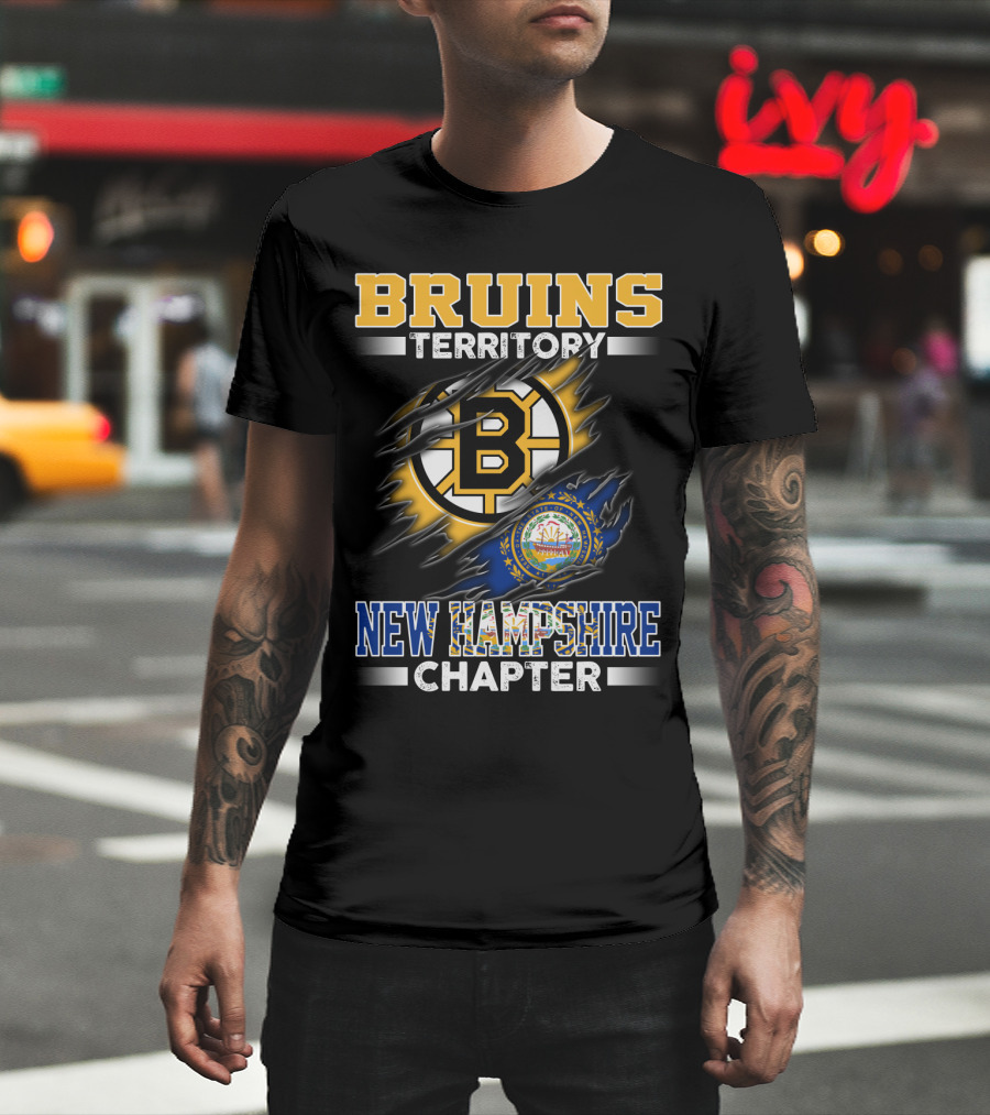 BRUINS Territory New Hampshire Chapter T-Shirt