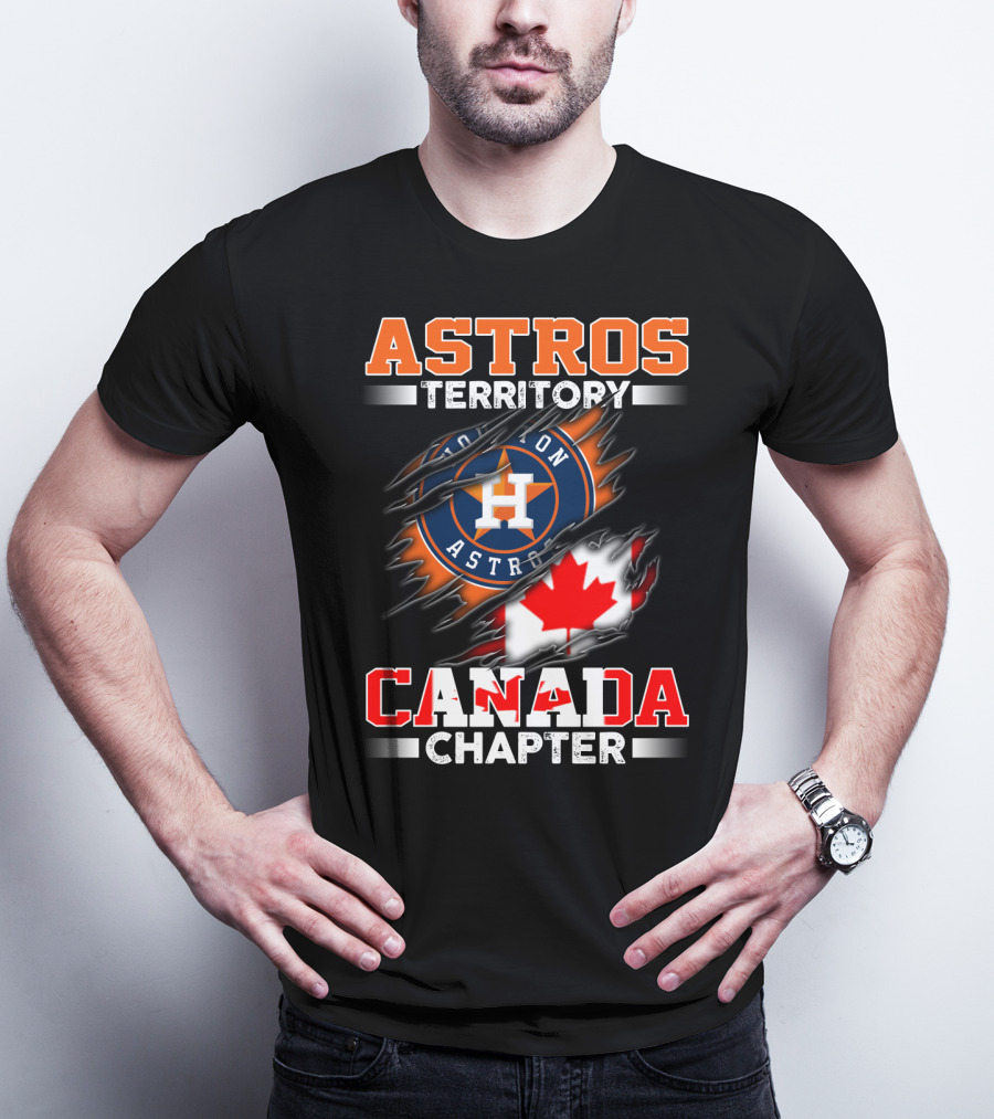 ASTROS TERRITORY HOUSTON ASTROS CANADA CHAPTER T-Shirt