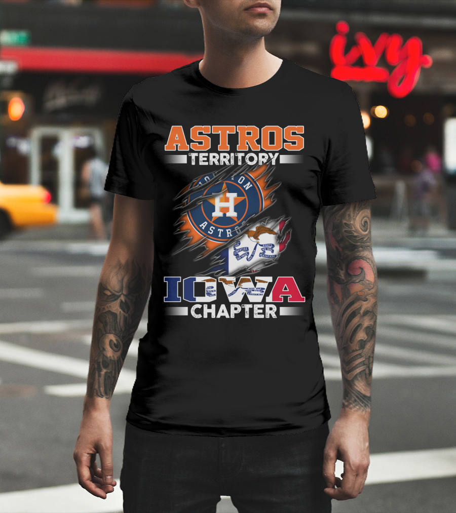 Astros Territory Houston Astros Iowa Chapter T-Shirt