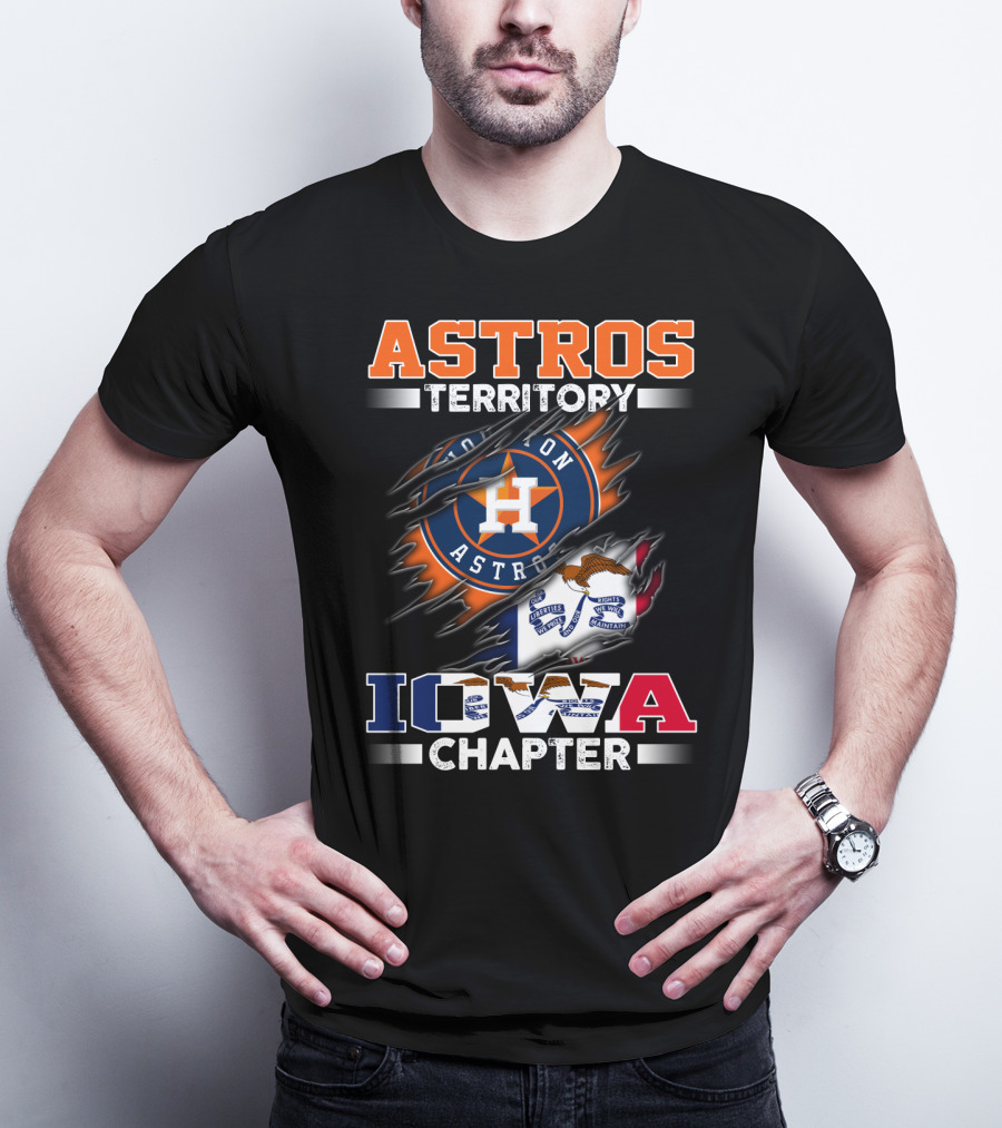 Astros Territory Houston Astros Iowa Chapter T-Shirt