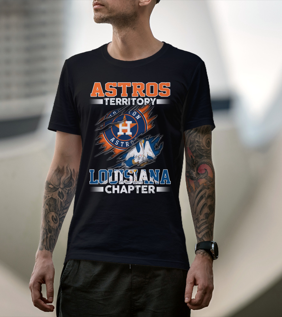 ASTROS TERRITORY LOUISIANA CHAPTER HOUSTON ASTROS T-Shirt
