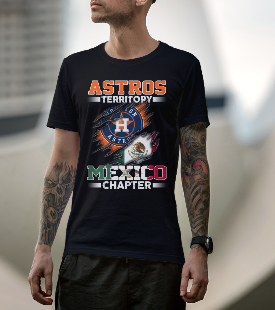 Astros Territory Houston Astros Mexico Chapter T-Shirt