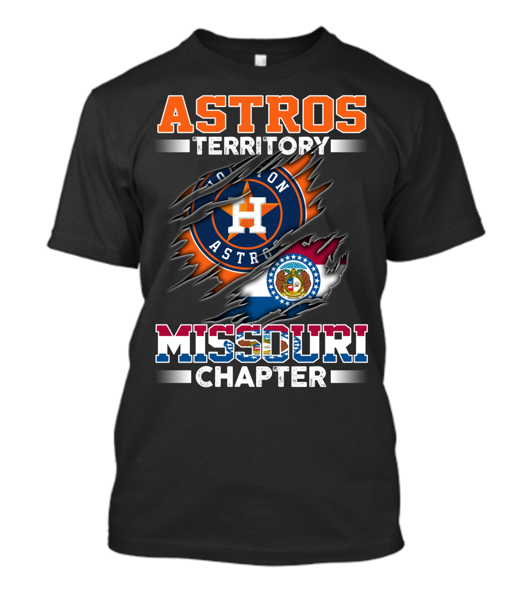 Astros Territory Houston Missouri Chapter T-Shirt