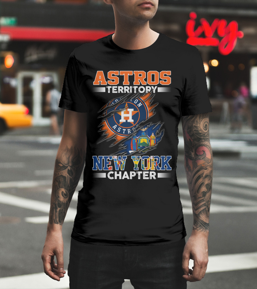 Astros Territory New York Chapter Houston Astros T-Shirt
