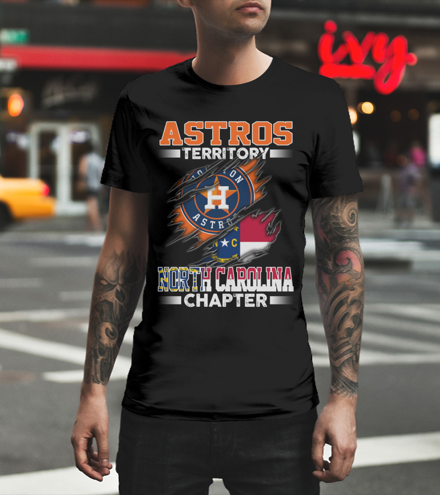ASTROS TERRITORY HOUSTON ASTROS NORTH CAROLINA CHAPTER T-Shirt