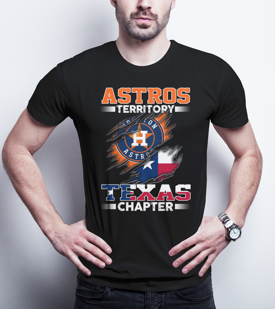 ASTROS TERRITORY HOUSTON ASTROS TEXAS CHAPTER T-Shirt