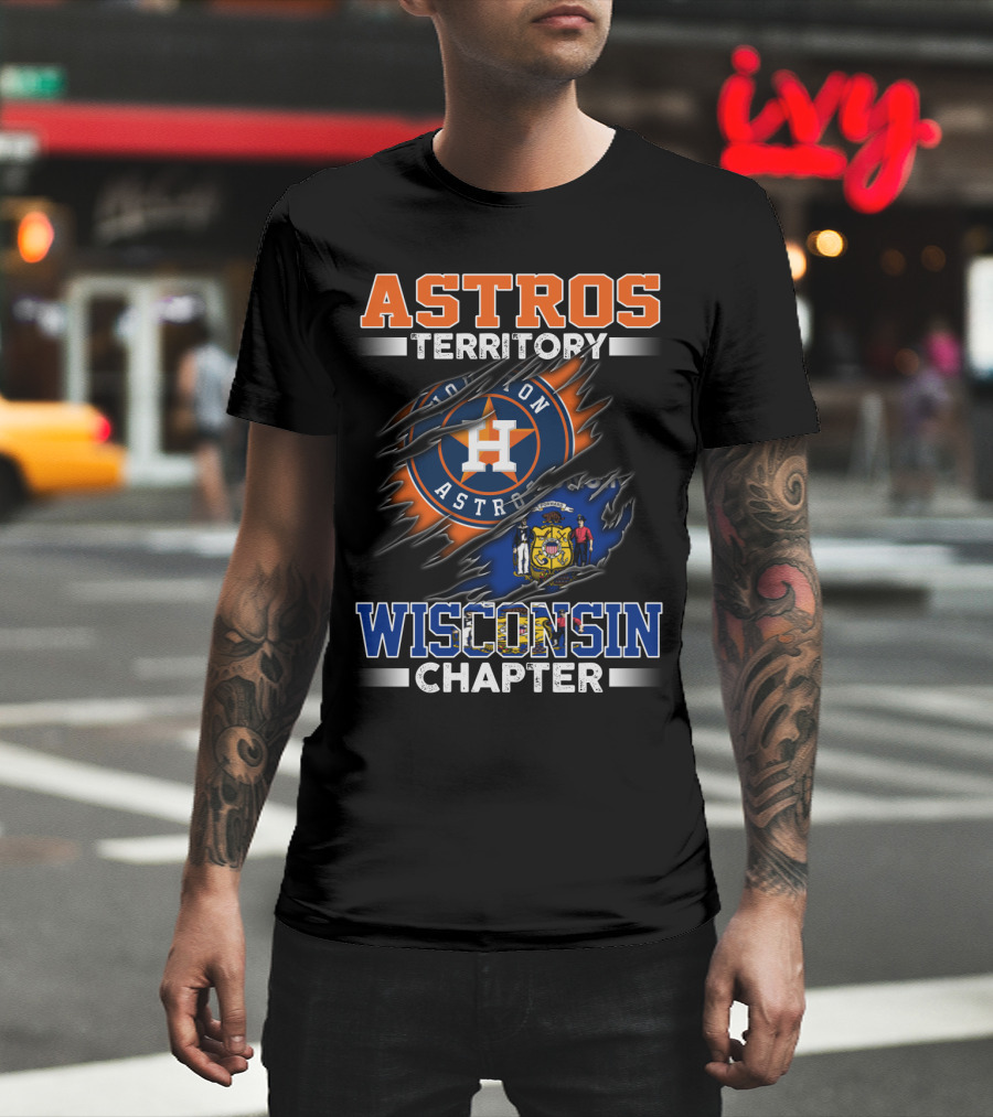 Astros Territory Houston Astros Wisconsin Chapter T-Shirt
