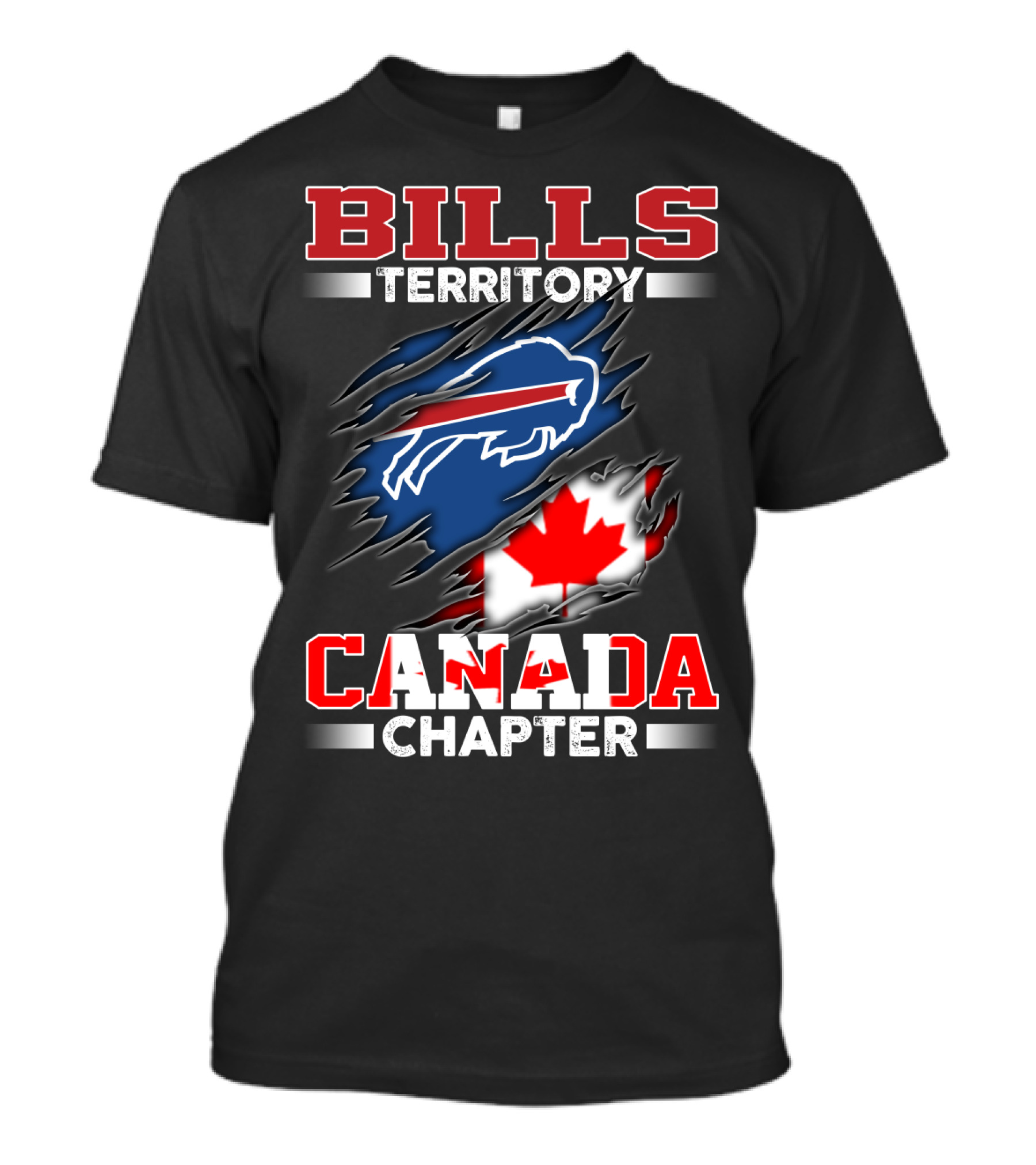 BILLS Territory Canada Chapter Buffalo Bills T-Shirt