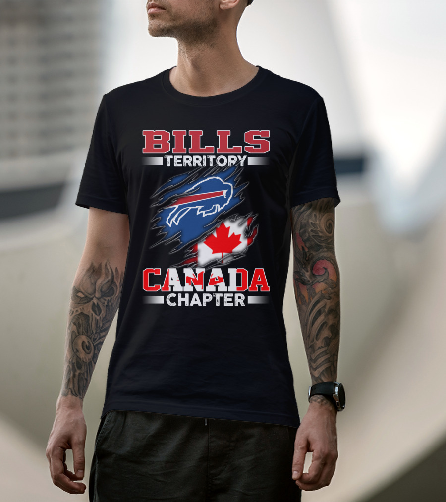 BILLS Territory Canada Chapter Buffalo Bills T-Shirt