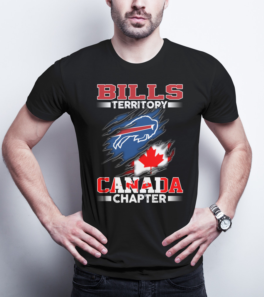 BILLS Territory Canada Chapter Buffalo Bills T-Shirt