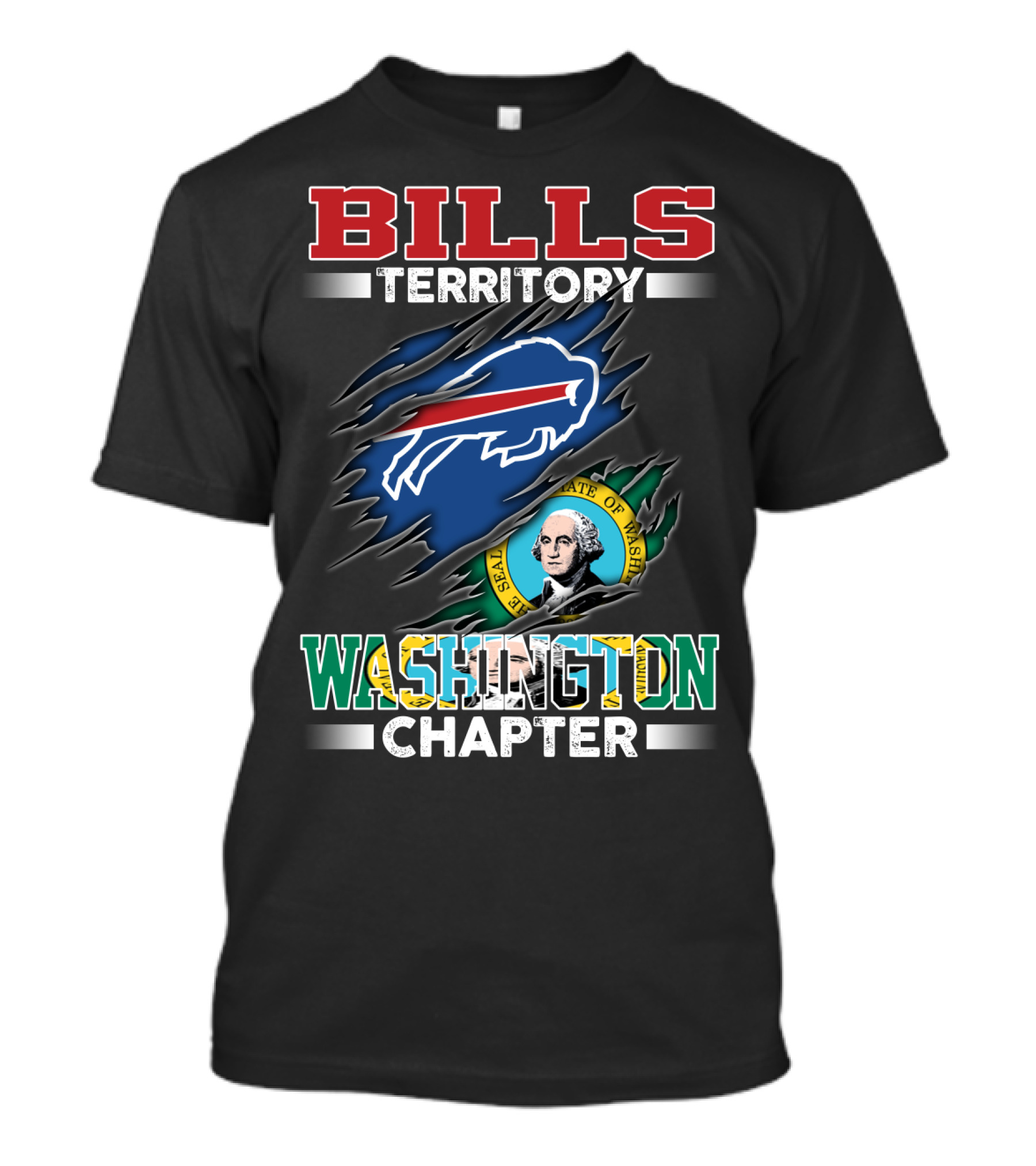BILLS TERRITORY WASHINGTON CHAPTER T-Shirt