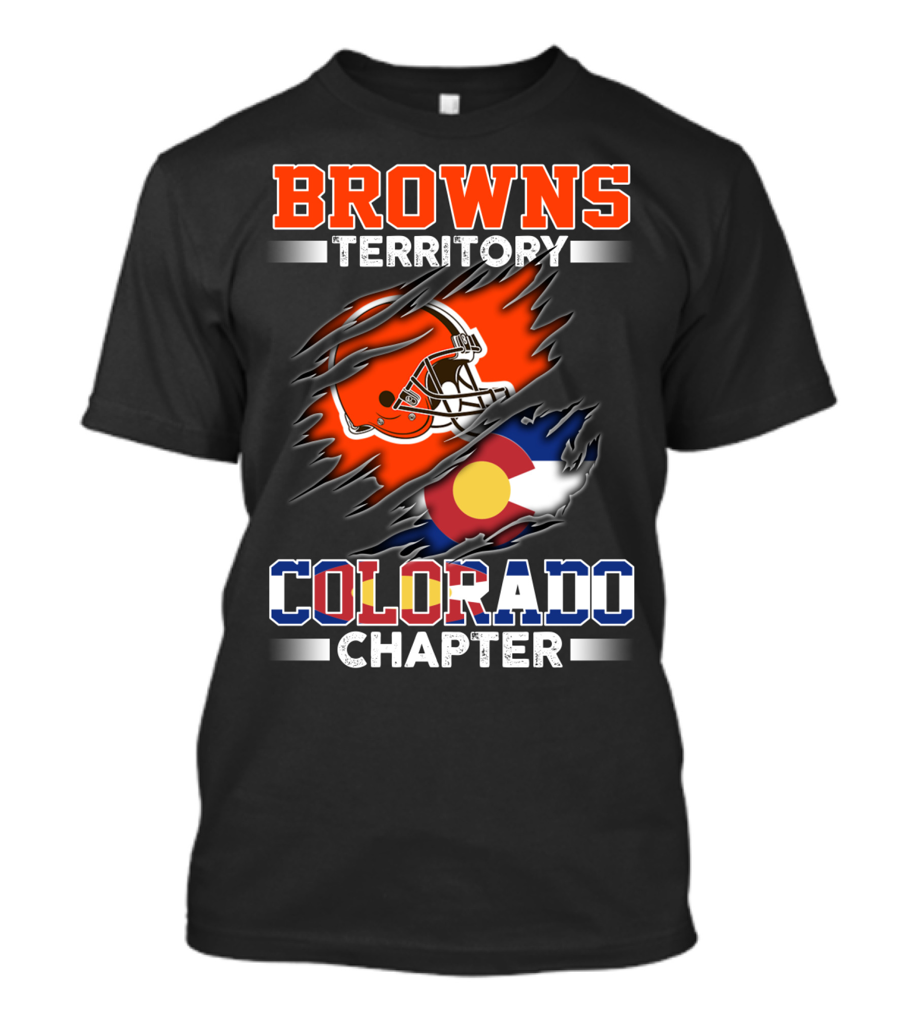 Browns Territory Colorado Chapter T-Shirt