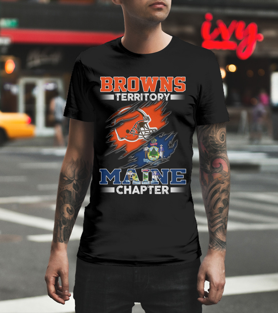 BROWNS Territory Maine Chapter T-Shirt