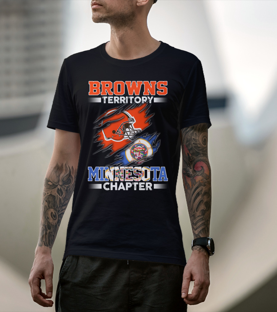 BROWNS TERRITORY MINNESOTA CHAPTER T-Shirt