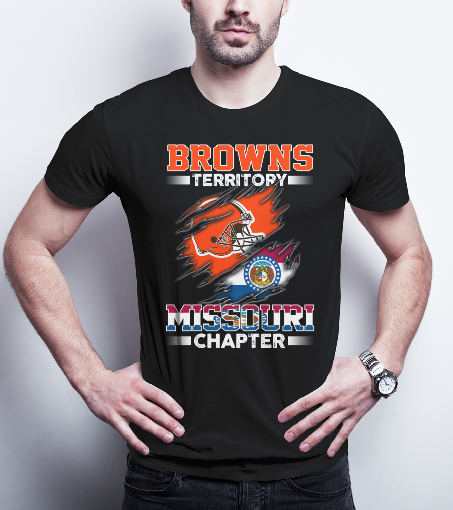 BROWNS TERRITORY MISSOURI CHAPTER T-Shirt
