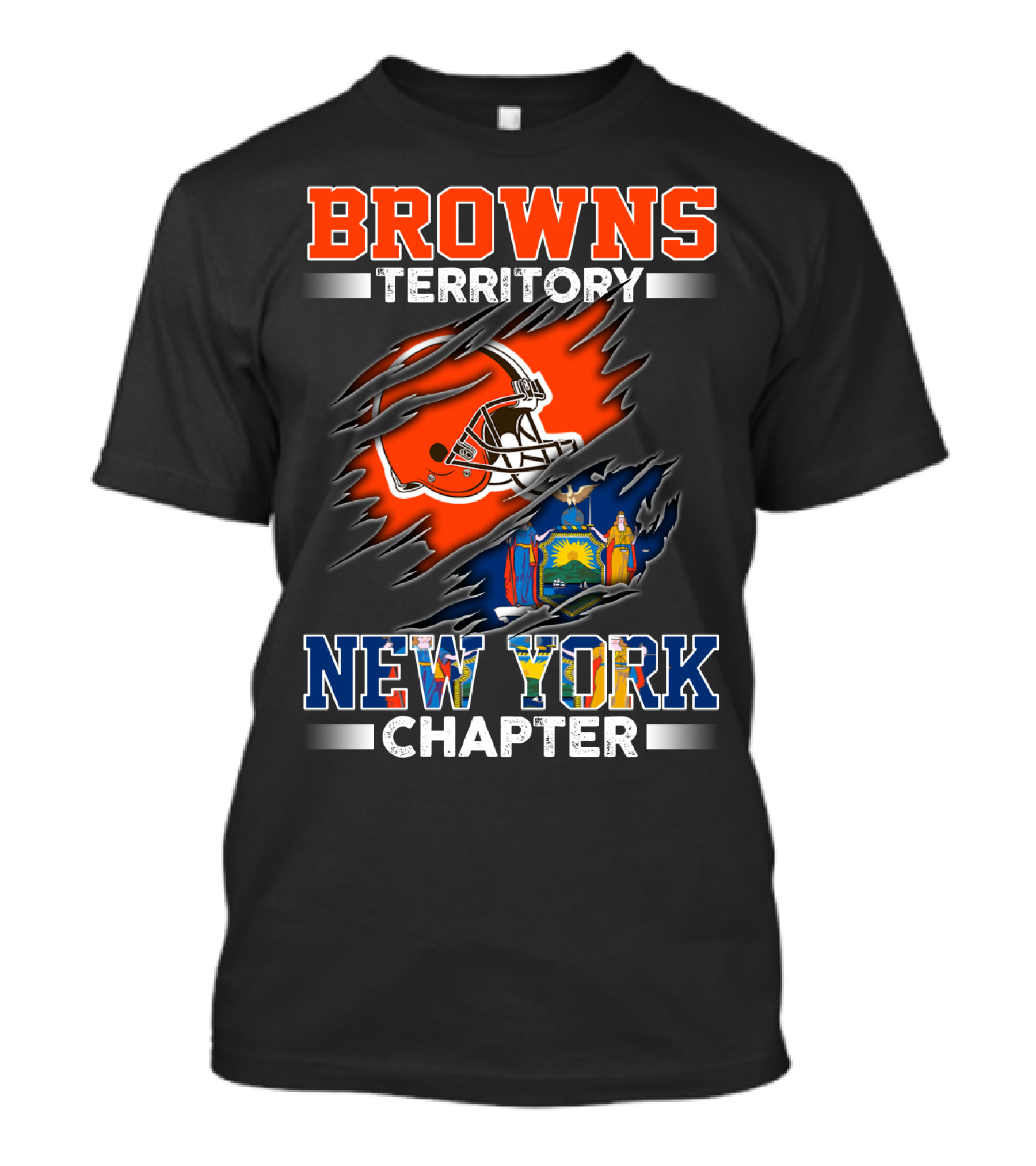 BROWNS TERRITORY NEW YORK CHAPTER T-Shirt