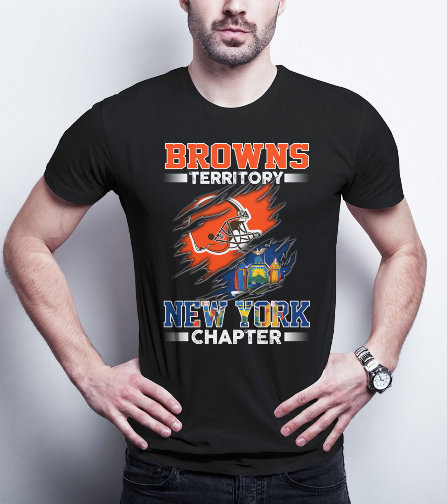 BROWNS TERRITORY NEW YORK CHAPTER T-Shirt