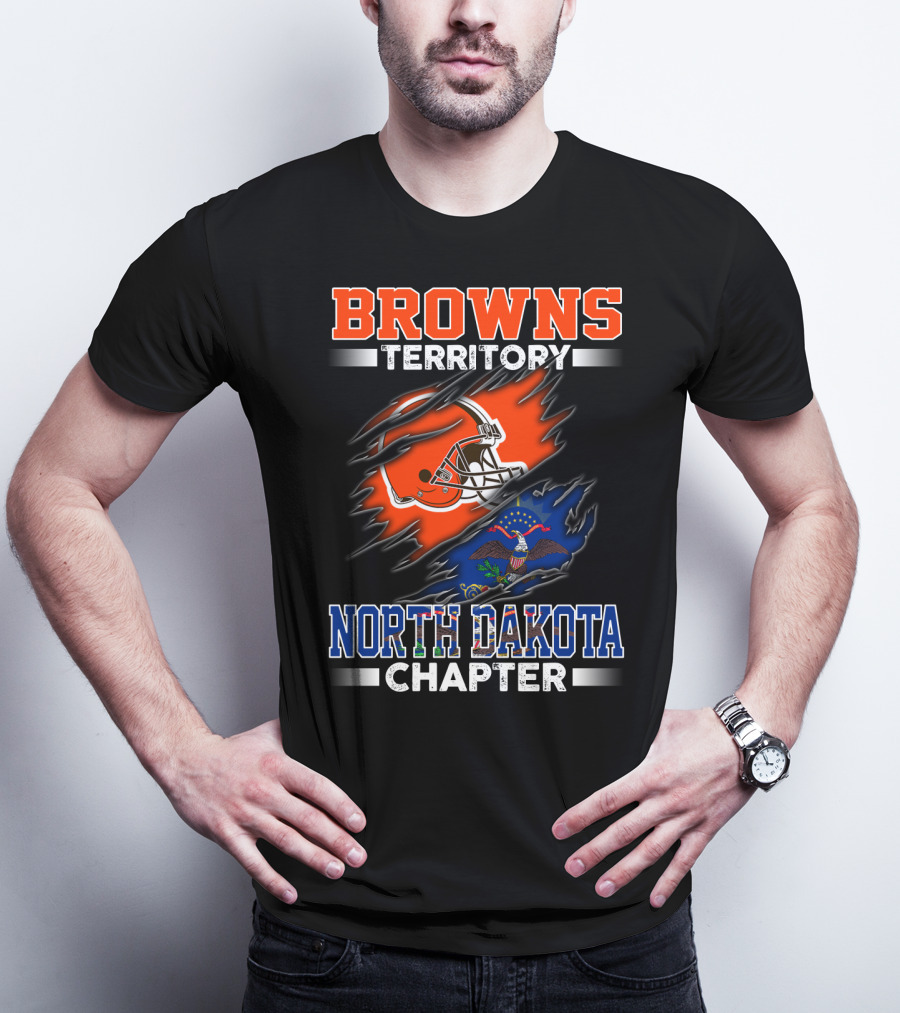 BROWNS TERRITORY NORTH DAKOTA CHAPTER T-Shirt