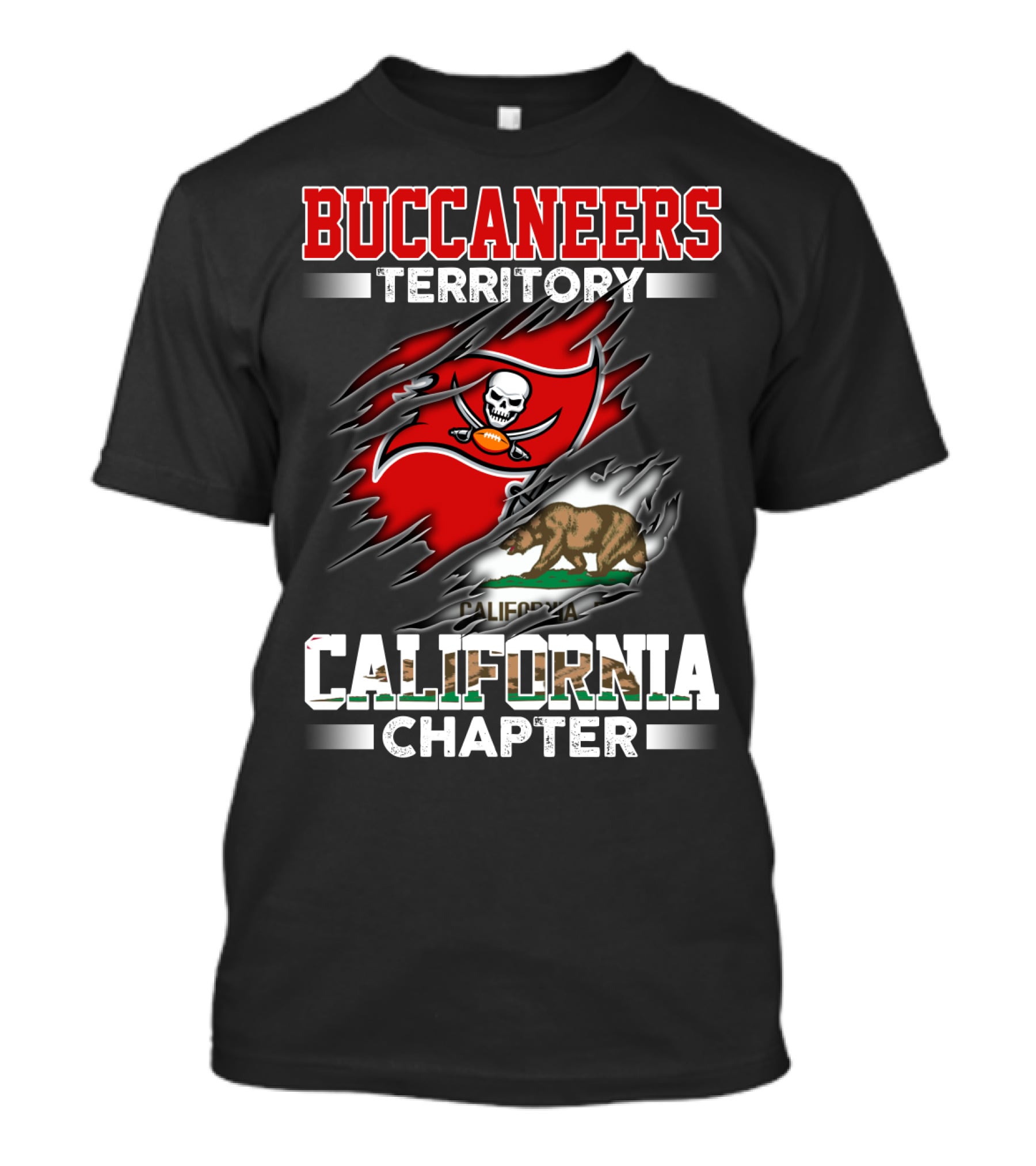 BUCCANEERS TERRITORY CALIFORNIA CHAPTER T-Shirt