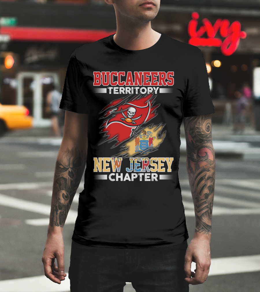 BUCCANEERS TERRITORY NEW JERSEY CHAPTER T-Shirt
