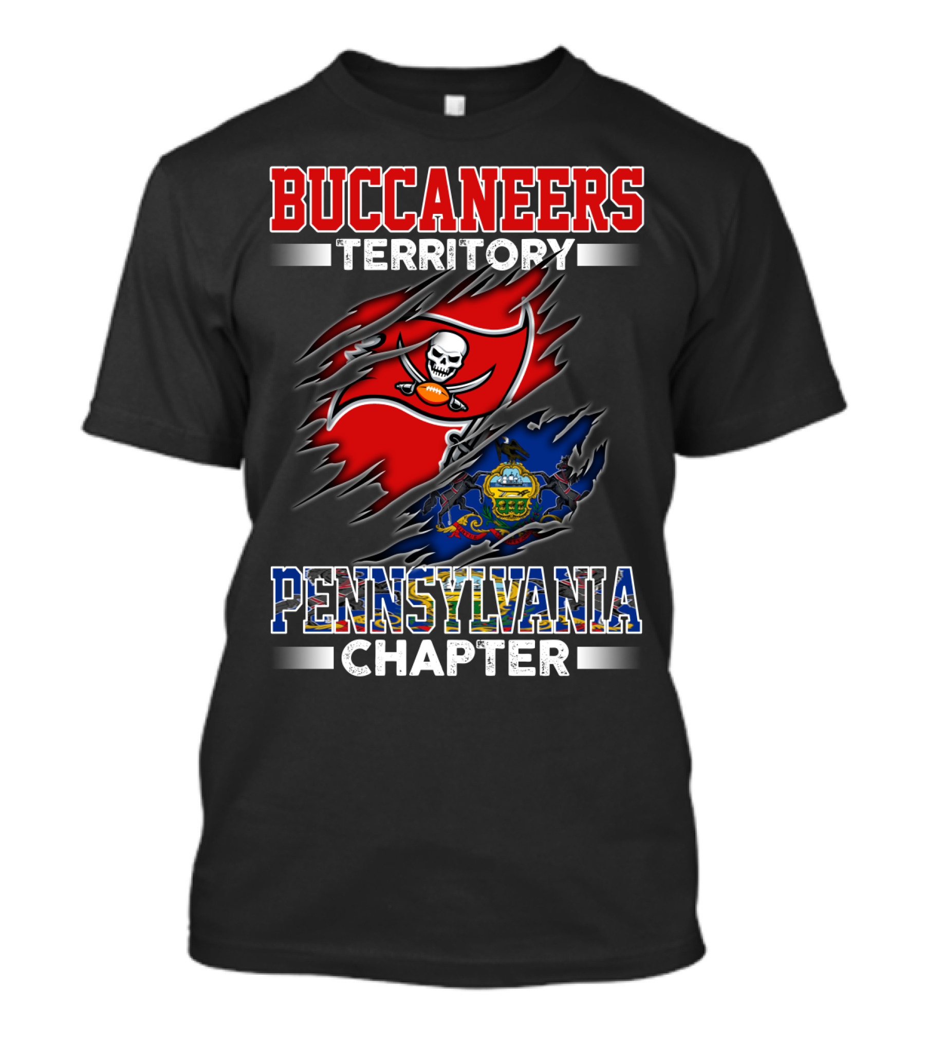 BUCCANEERS TERRITORY PENNSYLVANIA CHAPTER T-Shirt