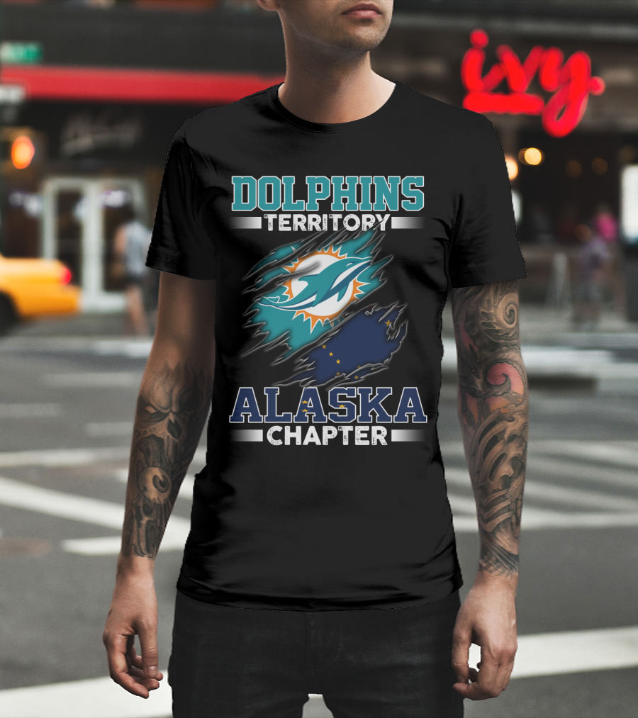 DOLPHINS TERRITORY ALASKA CHAPTER T-Shirt
