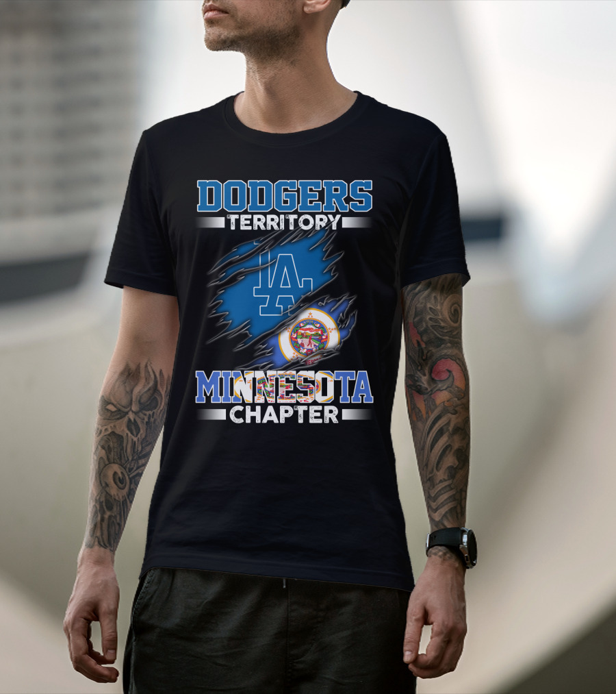 DODGERS TERRITORY LA MINNESOTA CHAPTER T-Shirt