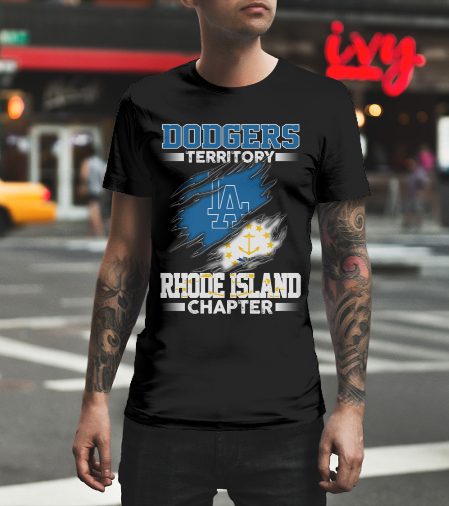 Dodgers Territory LA Rhode Island Chapter T-Shirt