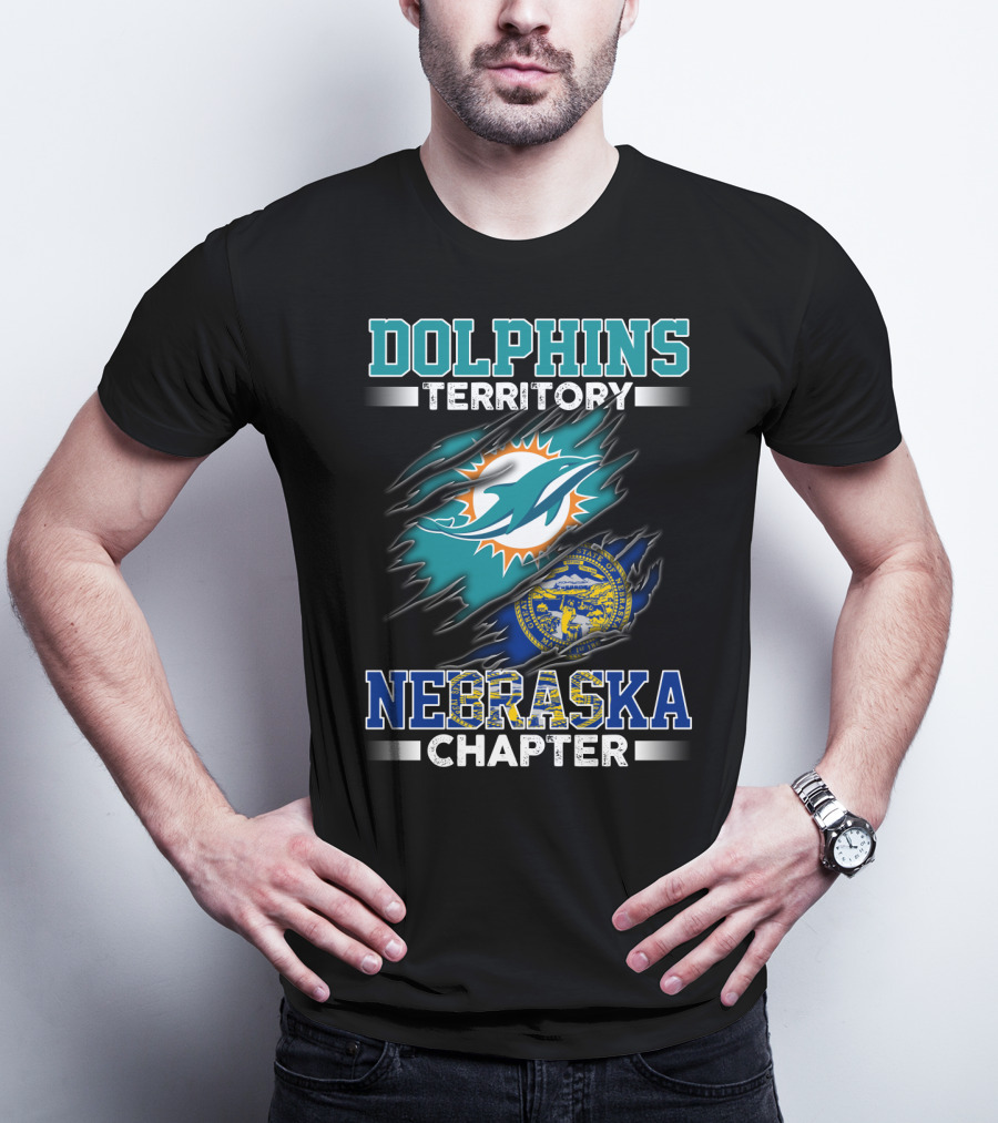 DOLPHINS TERRITORY NEBRASKA CHAPTER T-Shirt